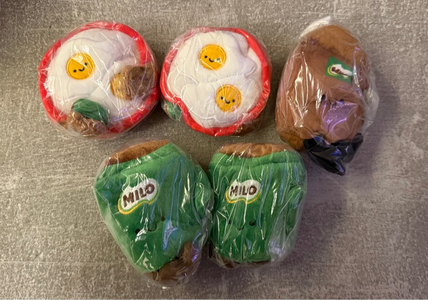 milo plushie milo cup peng egg, Hobbies & Toys, Toys & Games on Carousell