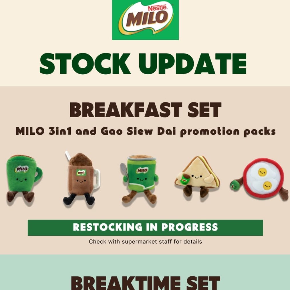 MILO TIN & EGG / COMES WITH MILO SACHETS, Hobbies & Toys, Toys & Games ...