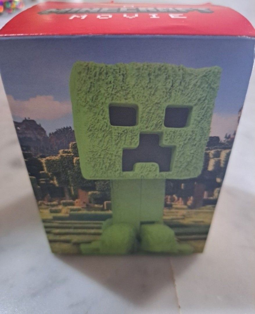 Minecraft Mcdonalds Creeper, Hobbies & Toys, Toys & Games on Carousell