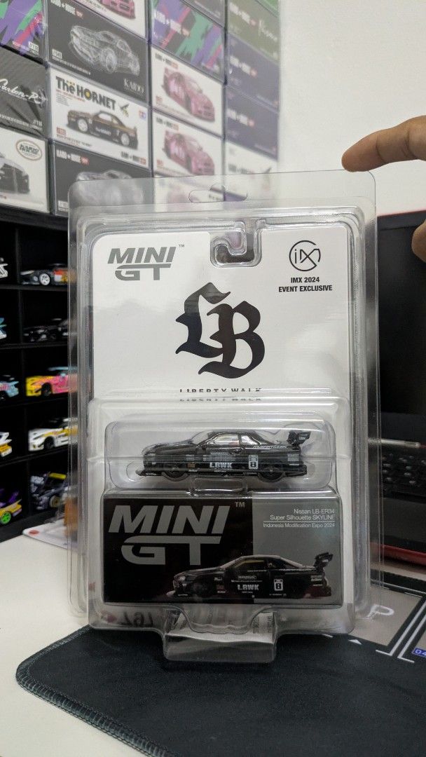 Mini GT Nissan LB-ER34 Super Silhouette Skyline IMX 2024 Event ...