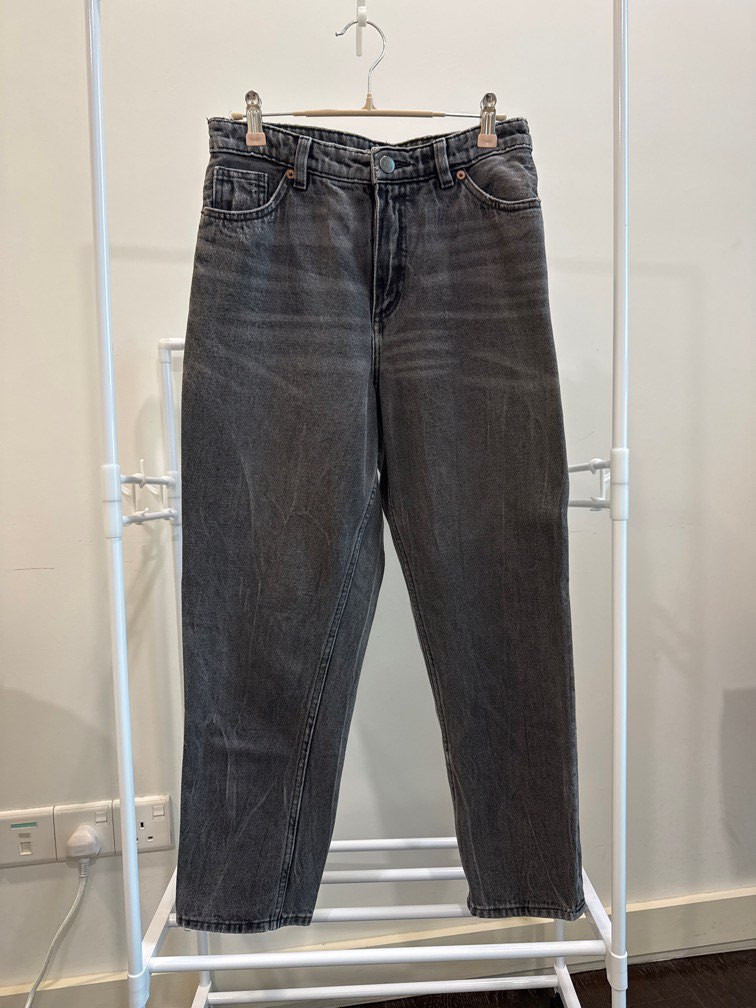 MONKI Denim Jeans, Women's Fashion, Bottoms, Jeans & Leggings on Carousell