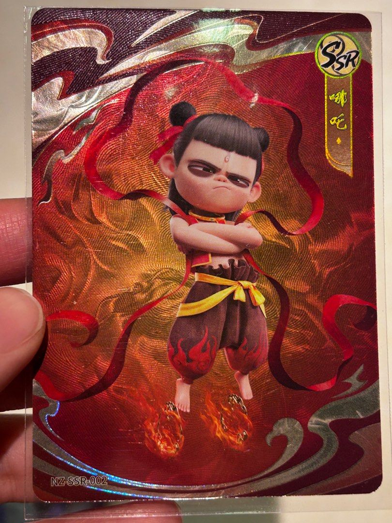 Nezha SSR Card, Hobbies & Toys, Toys & Games on Carousell