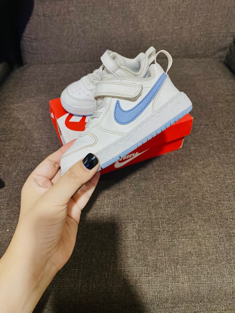 Nike Court Borough Low Recraft 7C, Babies & Kids, Babies & Kids Fashion ...