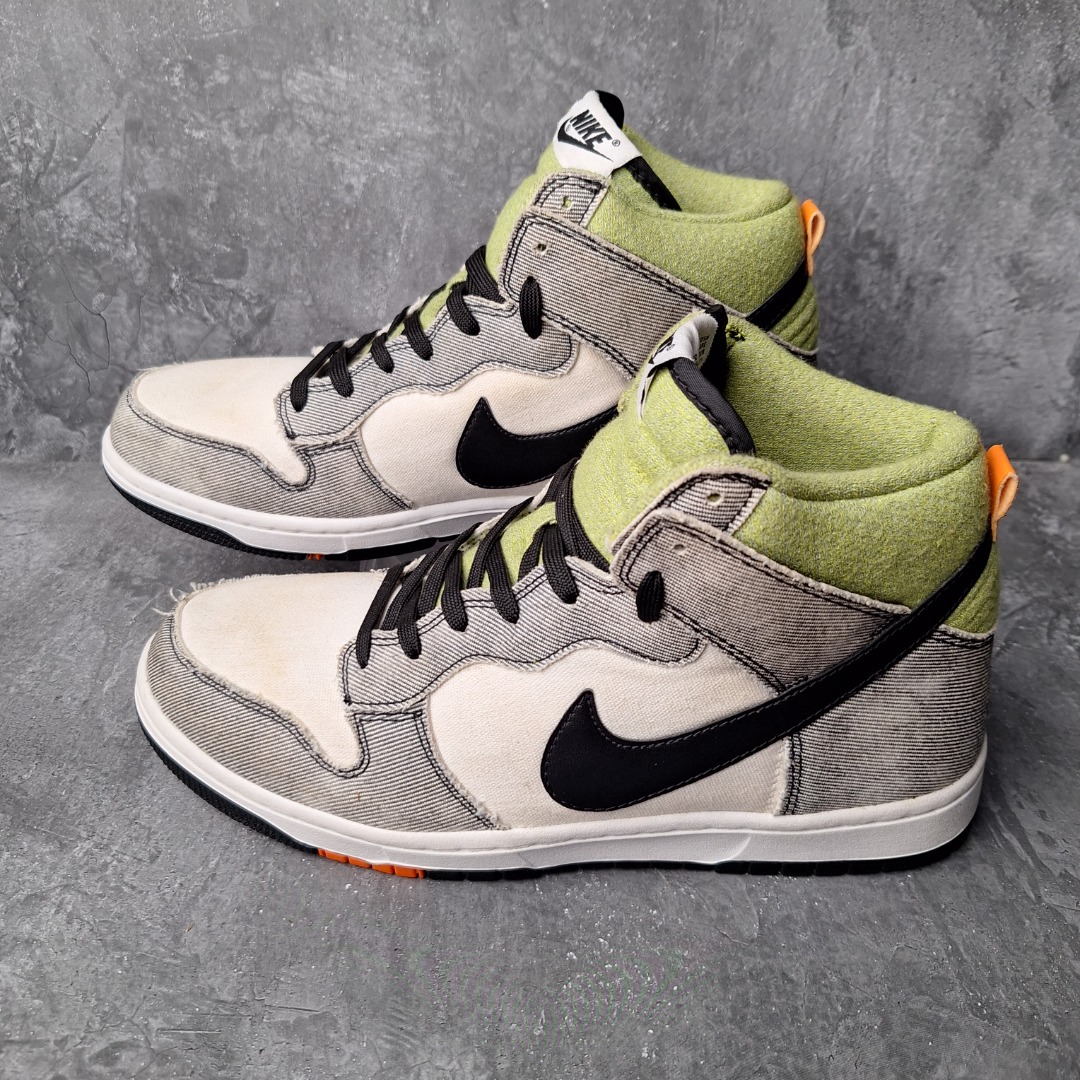 Nike Dunk CMFT Wolf White Denim, Fesyen Pria, Sepatu , Sneakers di ...