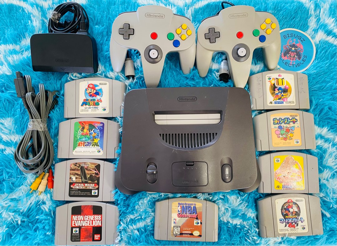 Nintendo 64 N64 Modded Region Free with Expansion Pack, Video Gaming ...