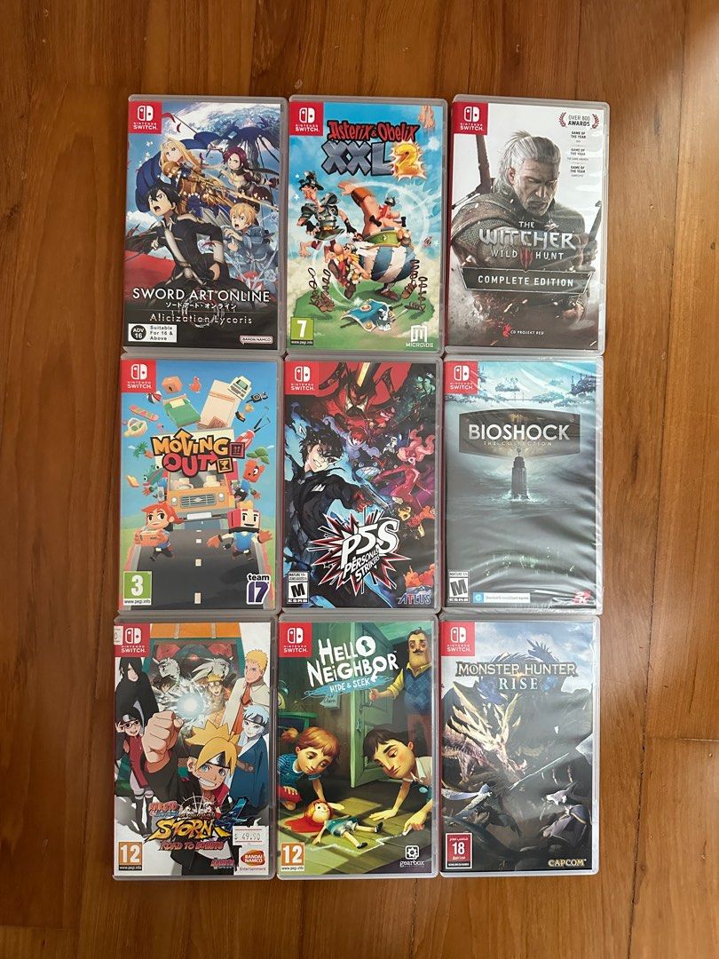 Nintendo Switch game Sword art online alicization lycoris / Asterix ...
