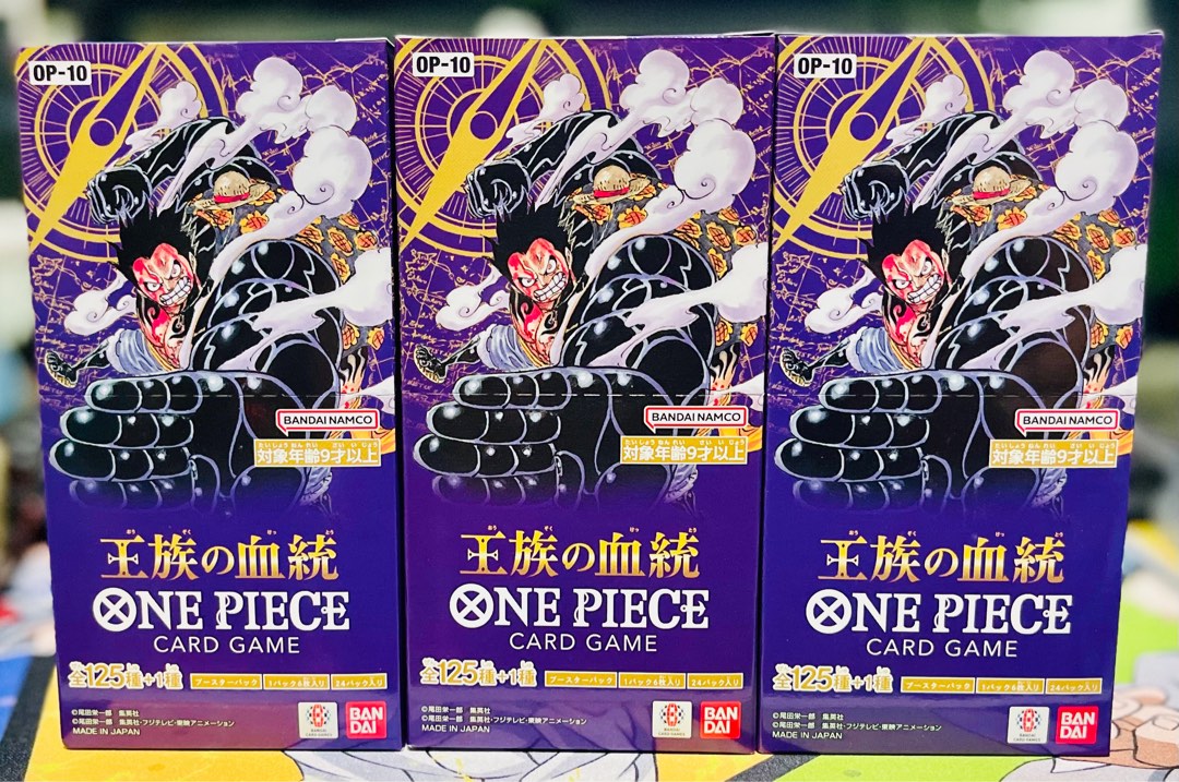 OP10 Booster Box, Hobbies & Toys, Toys & Games on Carousell