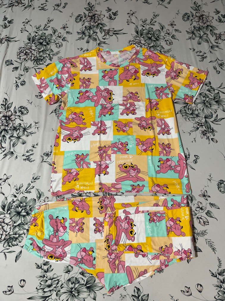 Pink Panther Terno, Women's Fashion, Dresses & Sets, Sets or ...