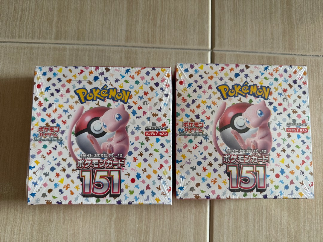 Pokemon 151 Japanese, Hobbies & Toys, Toys & Games on Carousell