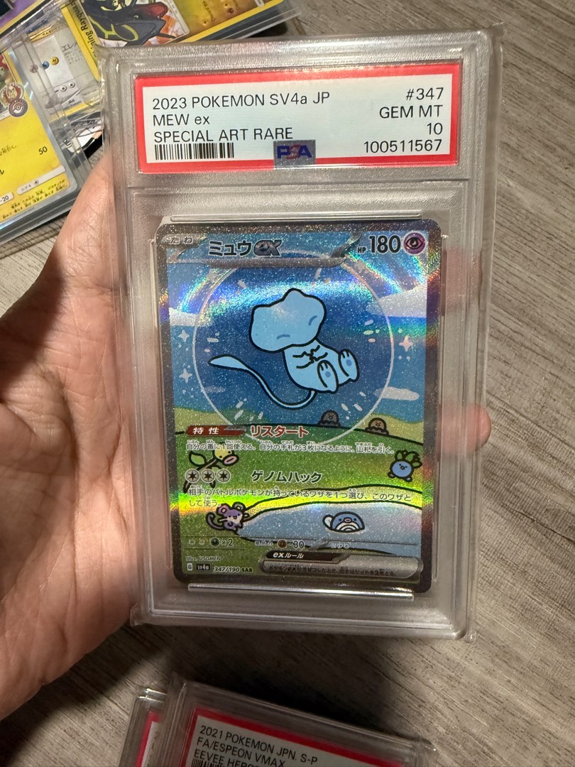 Pokemon card bubble mew psa 10, Hobbies & Toys, Toys & Games on Carousell