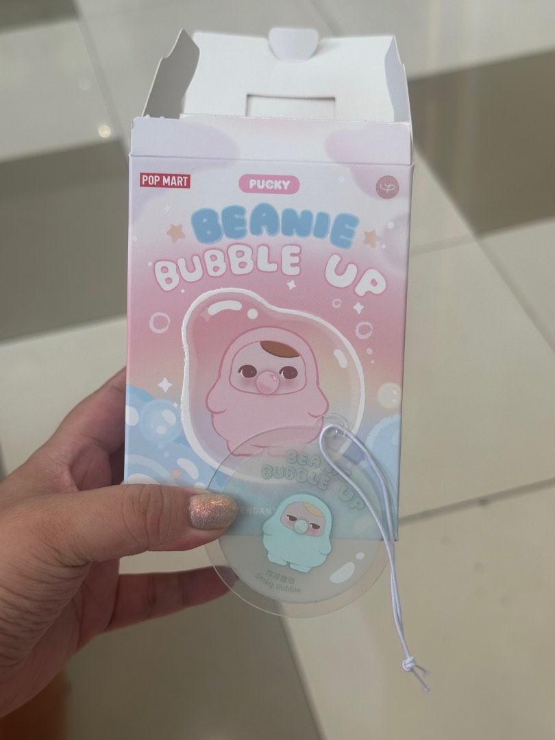Popmart Pucky Beanie Bubble Up - Smug Bubble, Hobbies & Toys, Toys ...