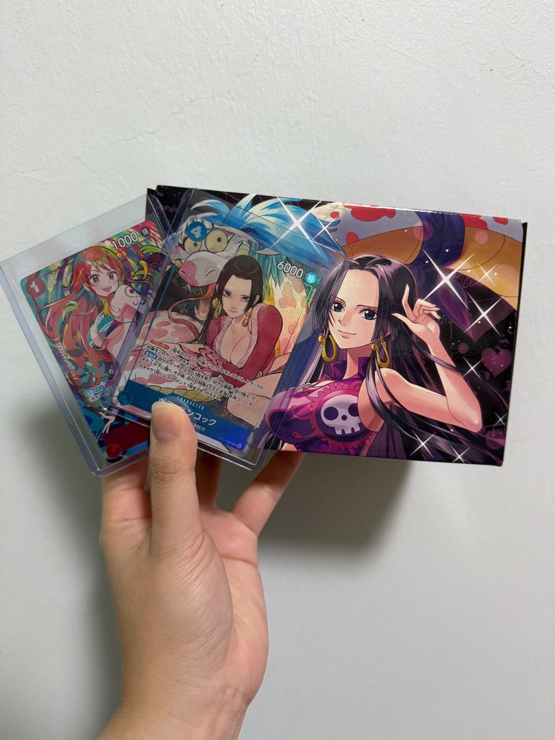 PRB Storage Box & Promo cards (Nami, Boa, Uta, Bonney, kid), Hobbies ...