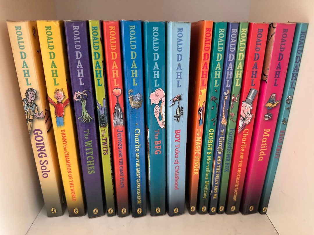 Roald Dahl Books set of 15, Hobbies & Toys, Books & Magazines, Children's Books on Carousell