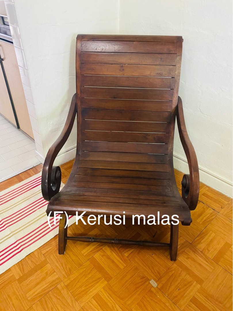 Round teak kitchen table with solid marble top c/w 4 teak wood chairs ...