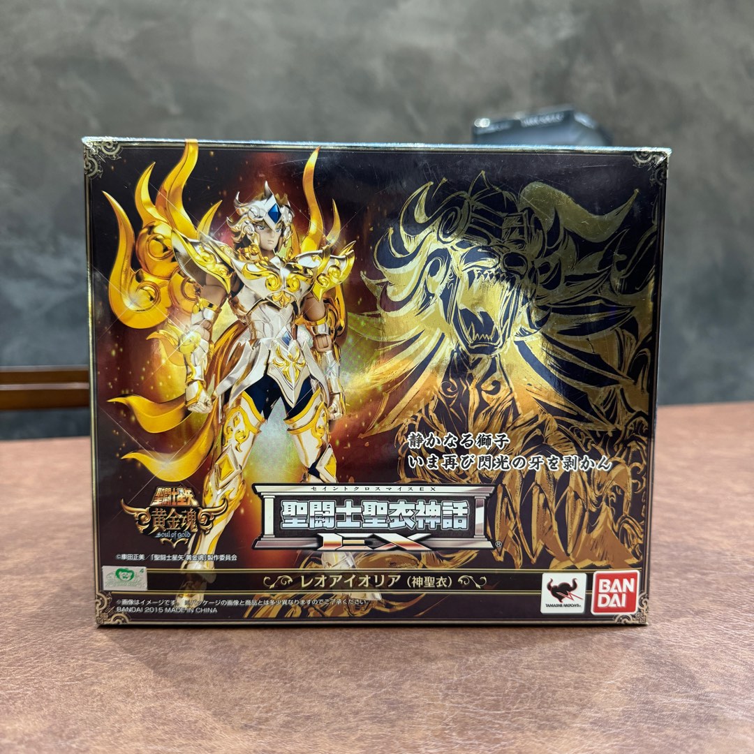 Saint Cloth Myth Ex Leo Aiolia God Cloth, Hobbies & Toys, Toys & Games ...