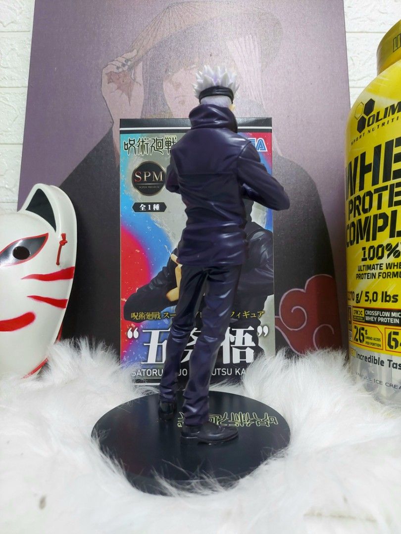 Satoru Gojo Jujutsu Kaisen SPM Figure by SEGA, Hobbies & Toys, Toys ...