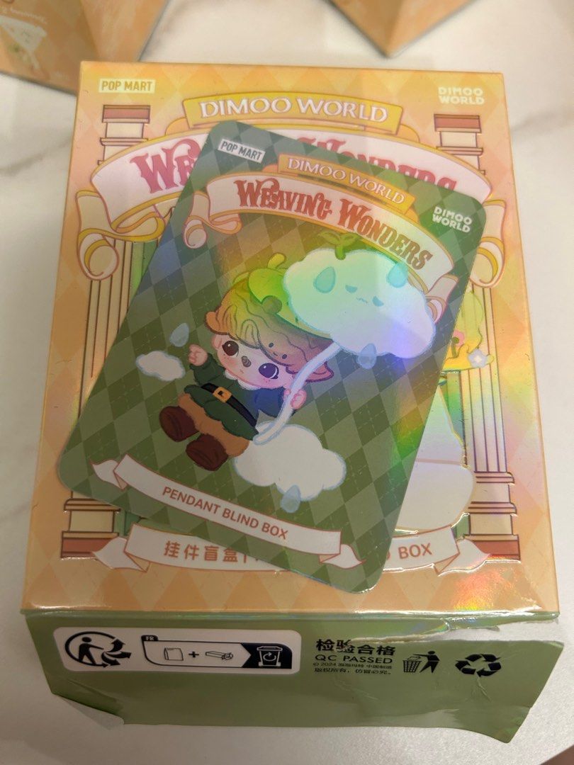 Sealed foil Authentic Popmart POP MART DIMOO Weaving Wonders Series ...