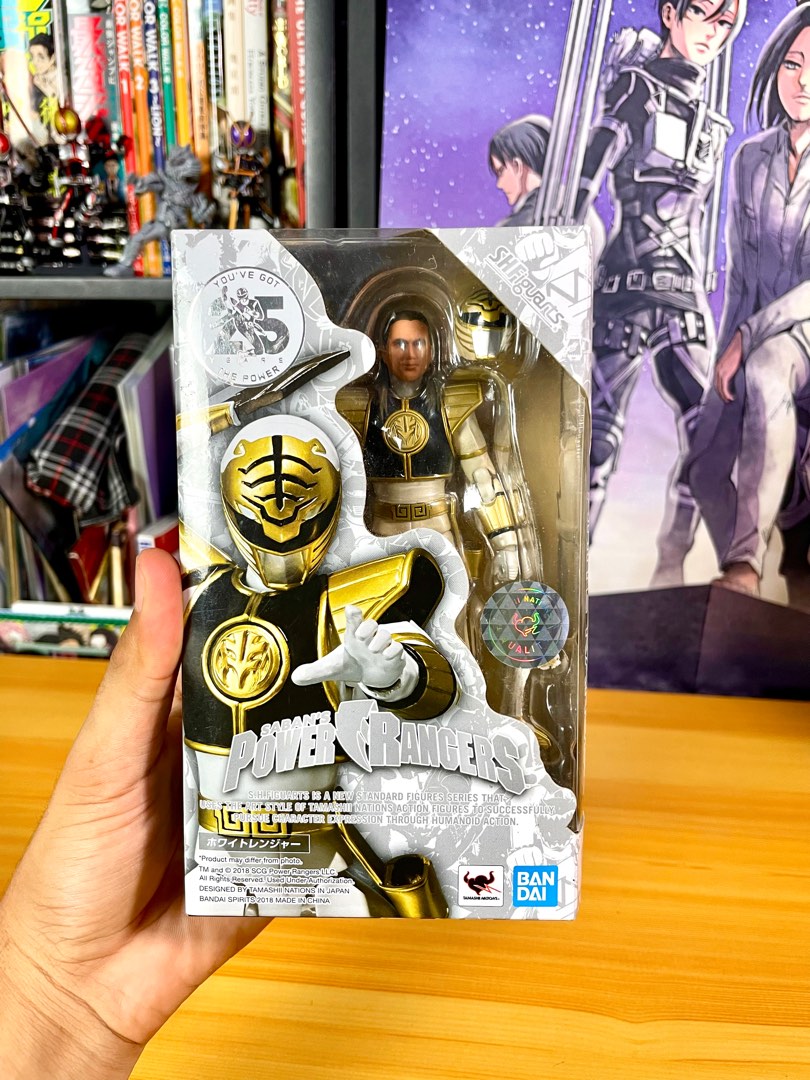 SHF White Ranger / Kibaranger - Super Sentai, Hobbies & Toys, Toys ...