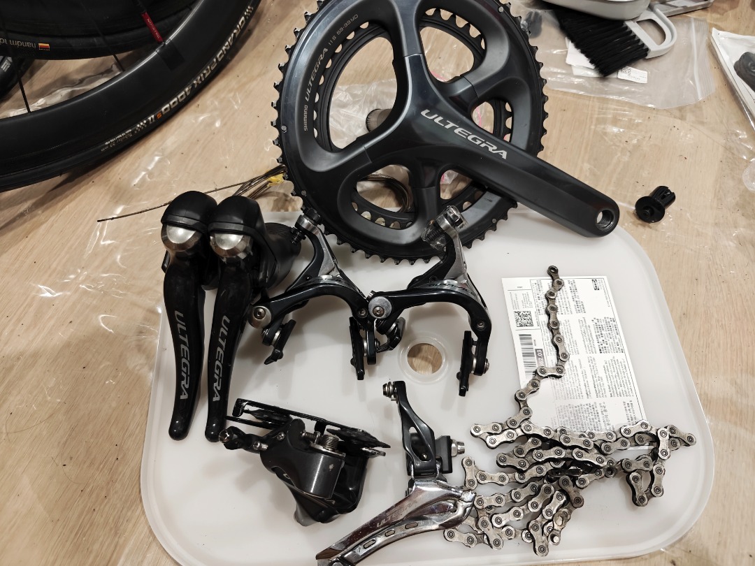Shimano Ultegra Dura-Ace 11 spd Rim Brake Groupset Road Bike 6800 9000 ...