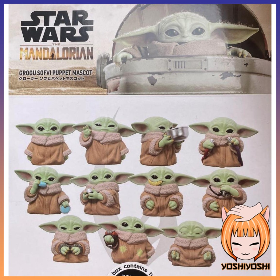 SOFVI Puppet Mascot - Star Wars: The Mandalorian Grogu (Box of 11 ...