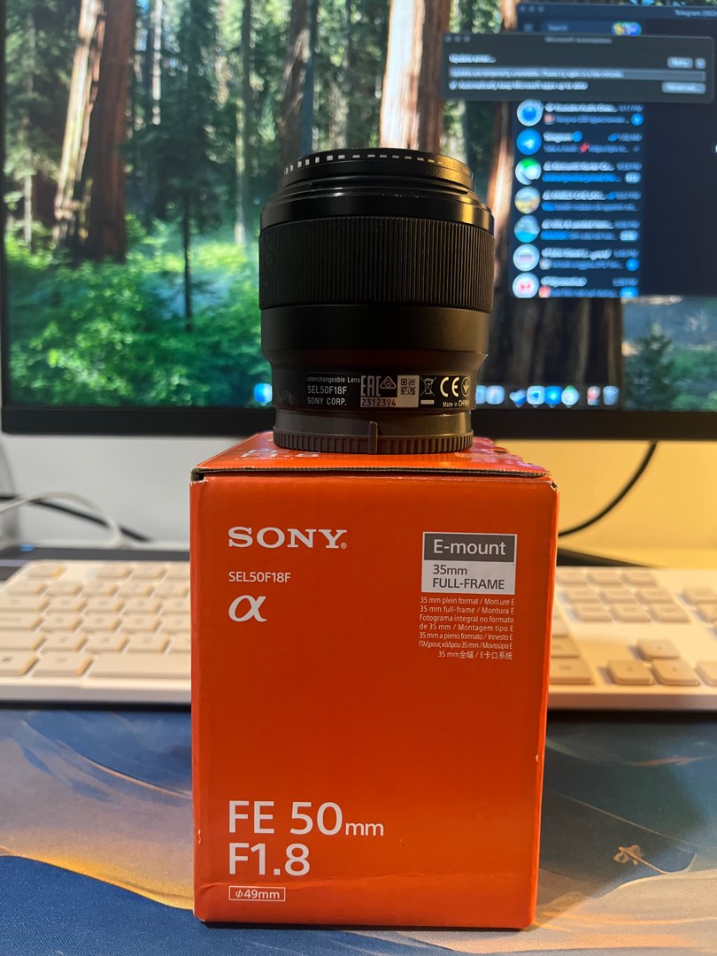 Sony FE 50mm, Photography, Lens & Kits on Carousell