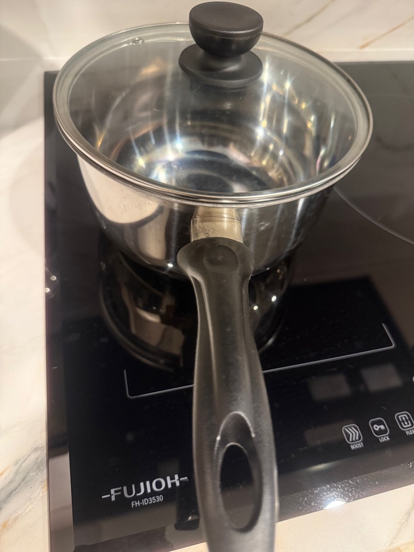 Stainless Steel Cooking Sauce Pan, Furniture & Home Living, Kitchenware ...