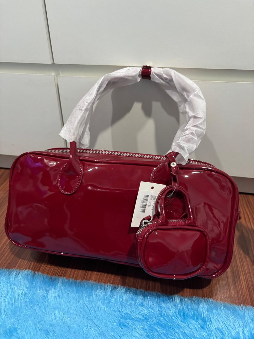 stand oil bag red bangkok with tag, Fesyen Wanita, Tas & Dompet di ...