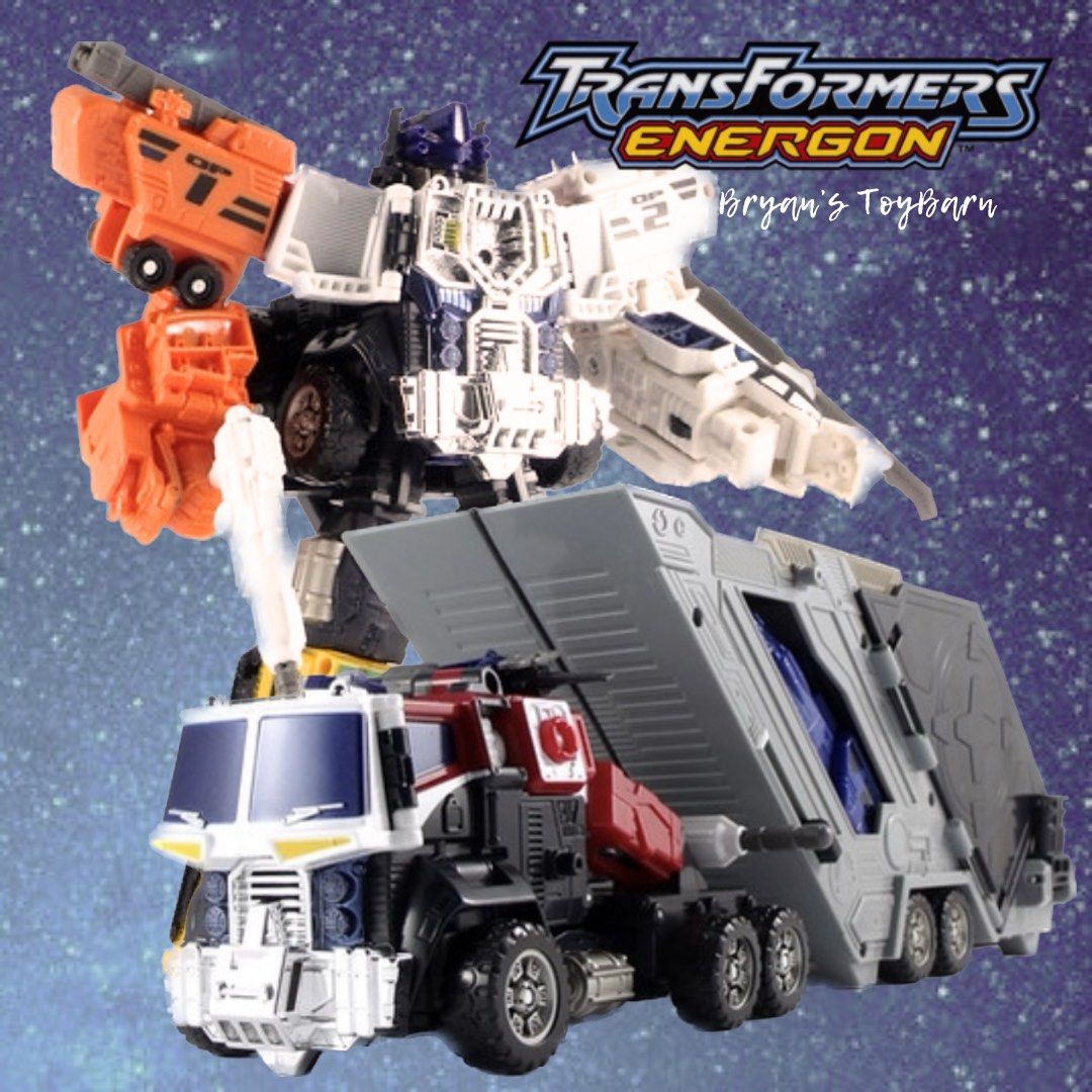 Transformers Energon Grand Convoy & Megatron 20th Anniversary Edition Vintage by Hasbro 2004 ...