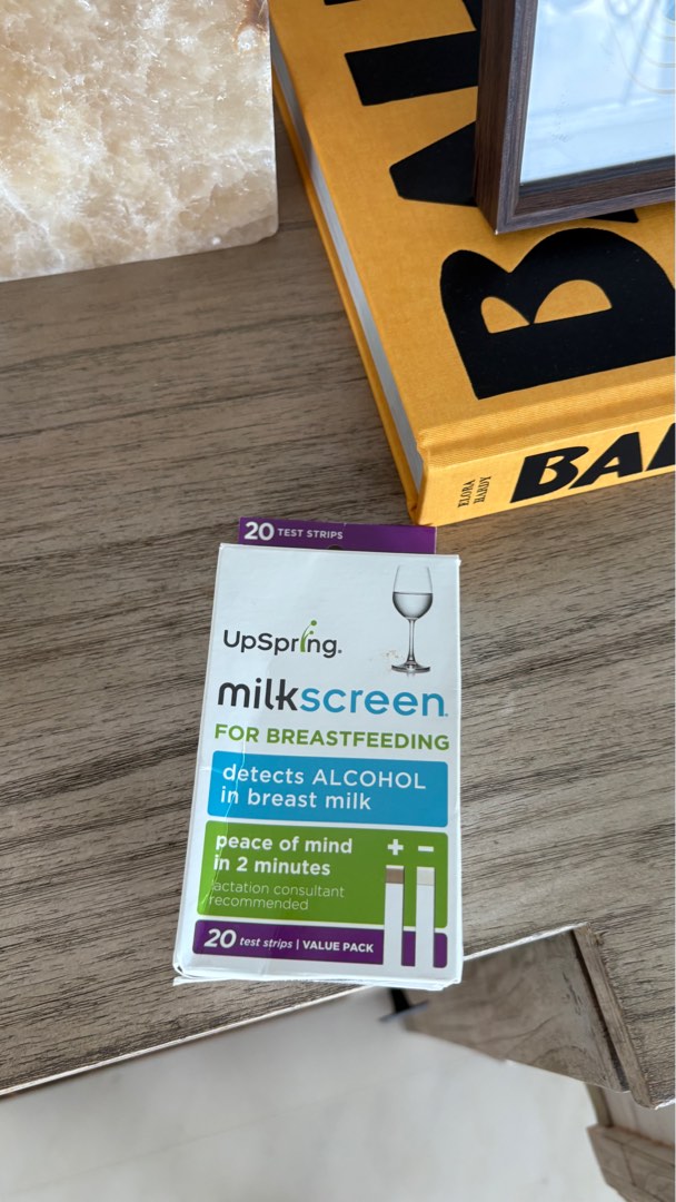 Upspring Milk Screen Alcohol detector strips, Babies & Kids, Maternity ...