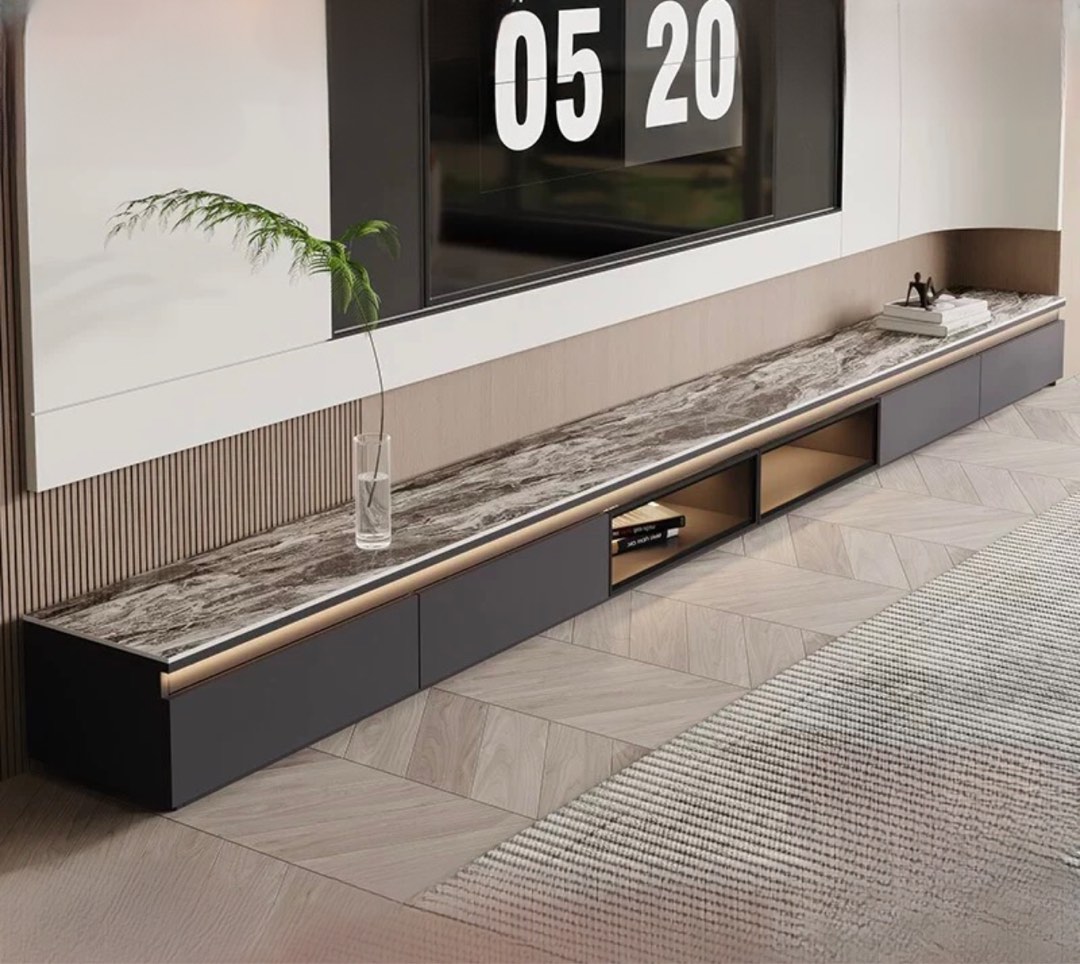 URBAN Modern Sintered Stone TV Console, Furniture & Home Living, Furniture, TV Consoles (Ready ...