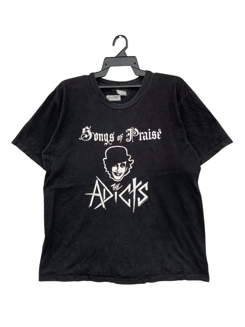 Vintage 2002 The Adicts Punk Band, Men's Fashion, Tops & Sets, Tshirts ...