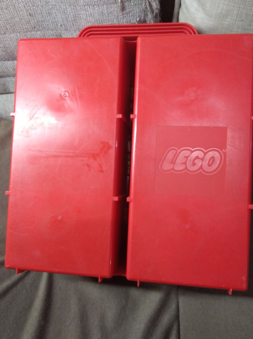 Vintage Rare 1989 Lego Carrying Case with Base Plates and Loose Lego ...