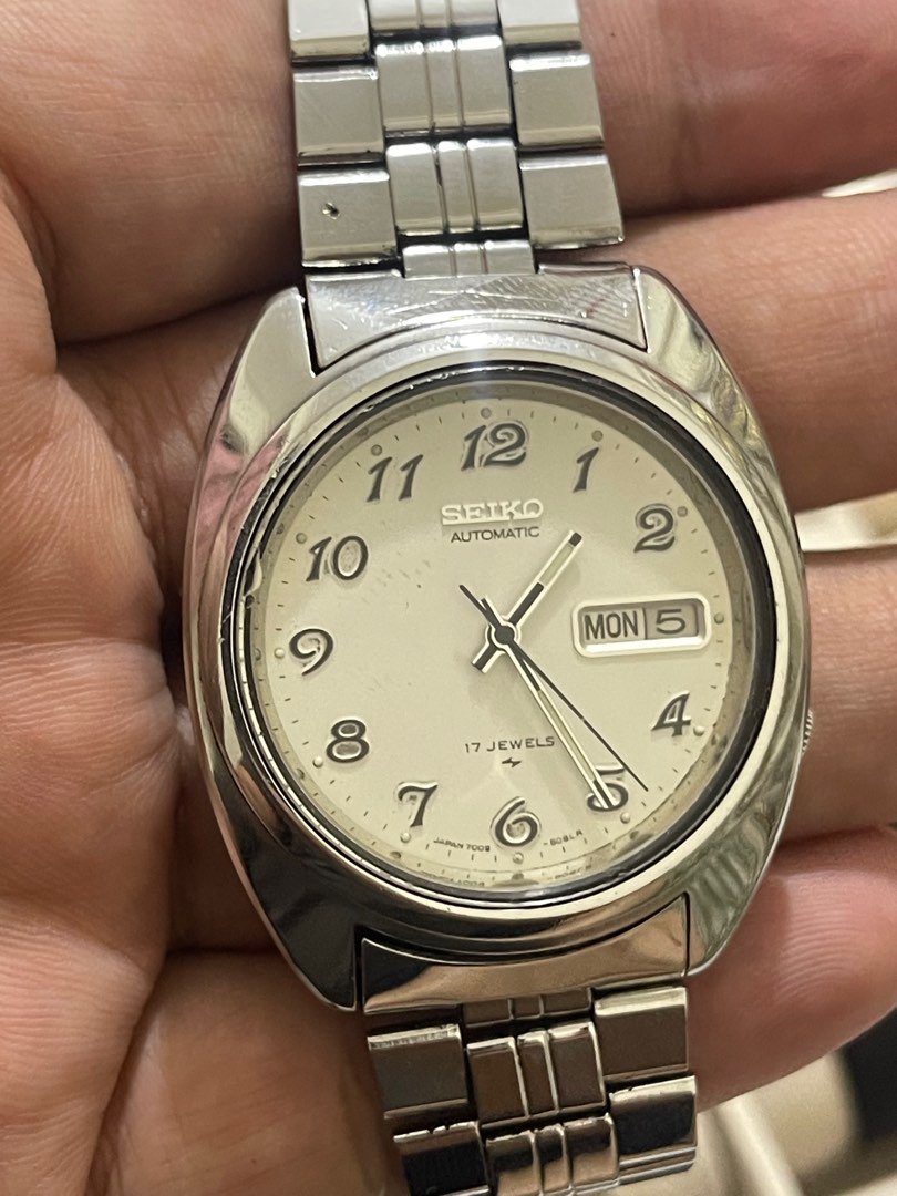 Vintage Seiko Numberis 7009-8081 Automatic Rare Watch Japan, Men's ...