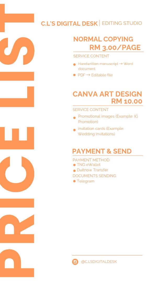 Word Typing & Formatting Service, Everything Else, Others on Carousell