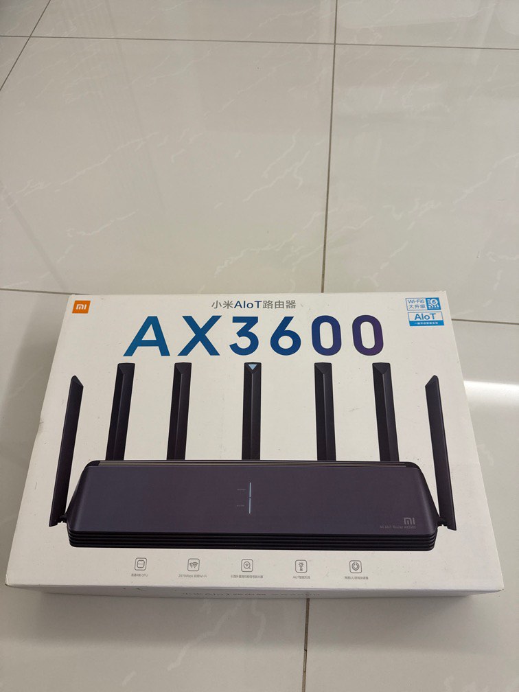 Xiaomi AX3600 Wifi Router, Computers & Tech, Parts & Accessories, Networking on Carousell