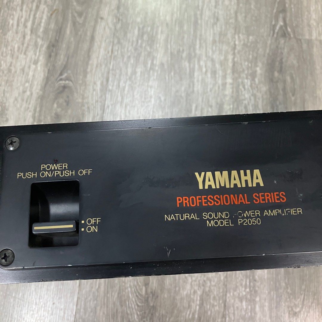 Yamaha P-2050 Series Natural Sound Power Amplifier, Audio, Soundbars ...