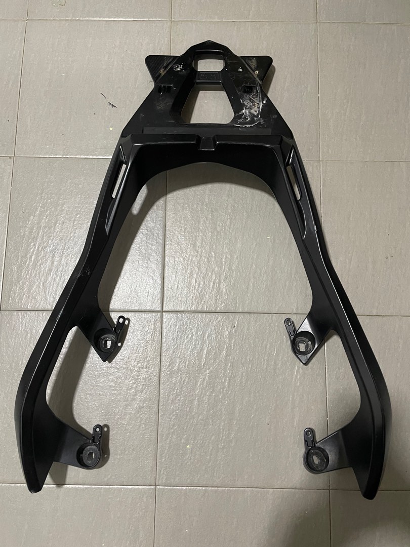 Yamaha Xmax V 1 Heavy duty rack and mirror bracket with mirror ...