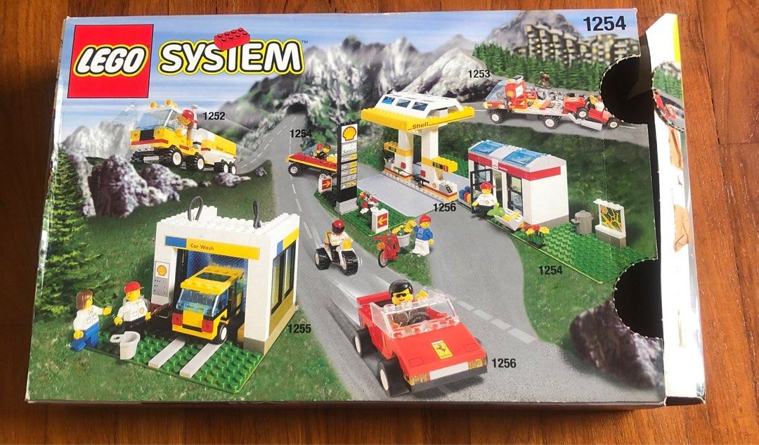 ️ ($25 for ALL) (BOX ONLY) LEGO SHELL 1254, 1256, 1255 (1980s 1990s ...