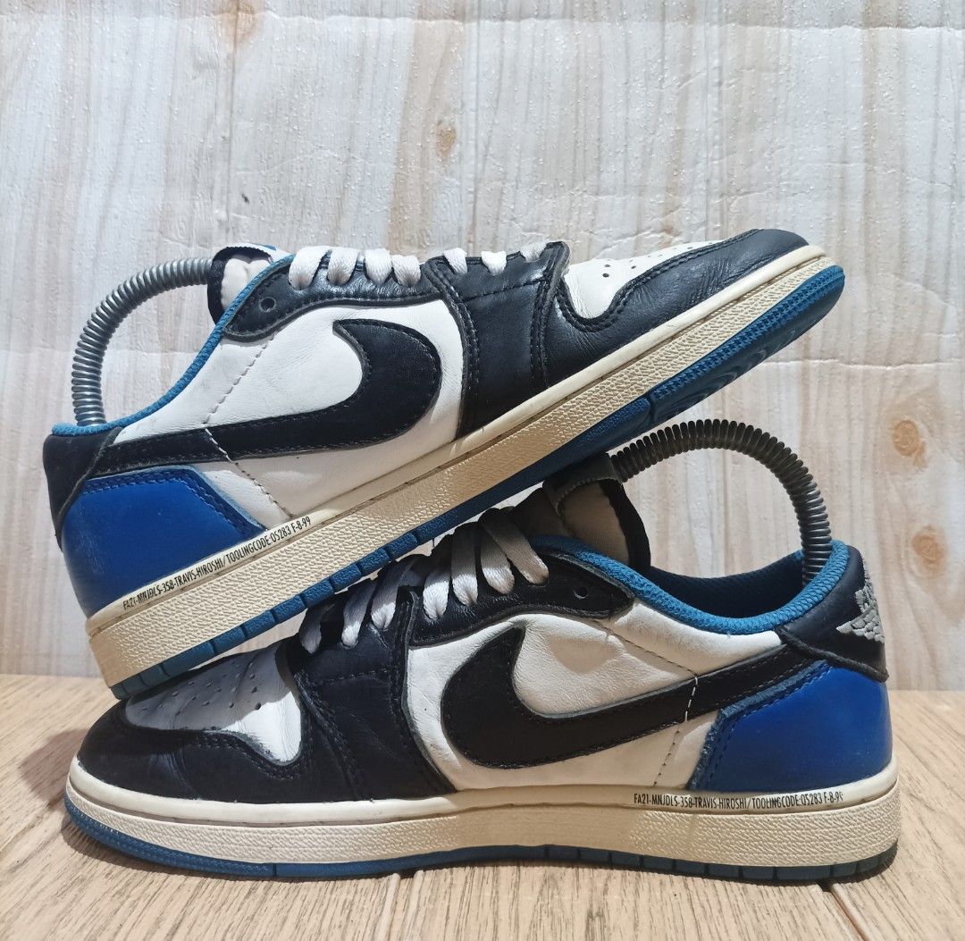 37 - Nike Air Jordan 1 Low Fragment x Travis Scott (Second Thrift ...