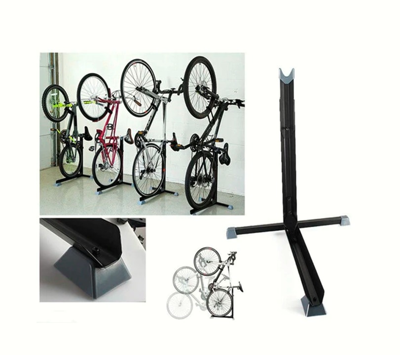Adjustable Vertical Bicycle Bike Rack Stand Mount Holder / Bicycle Rack ...