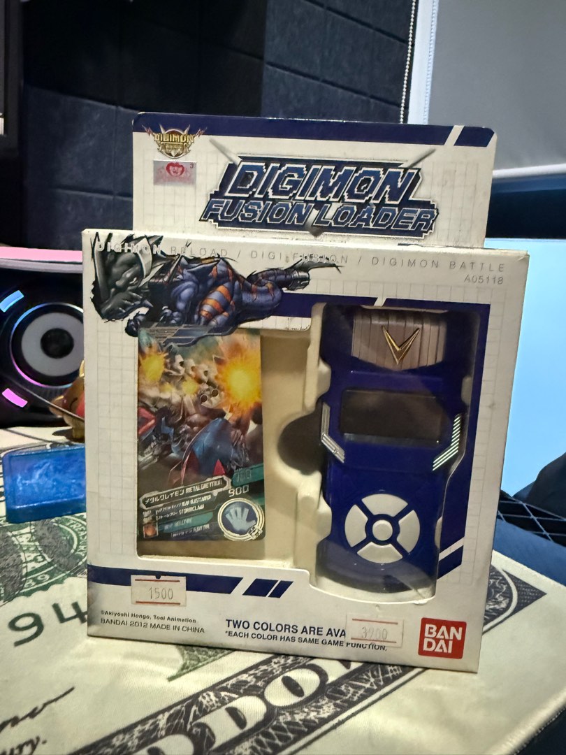 Bandai Digimon Fusion Xros Loader Digivice Xros Wars Blue, Hobbies ...