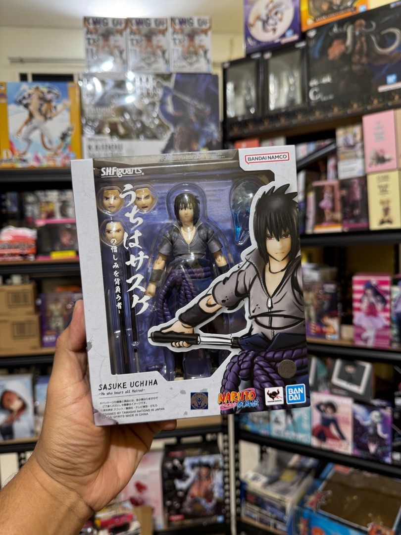 Bandai SHFiguarts SHF Sasuke - He Who Bears All Hatred, Hobbies & Toys ...