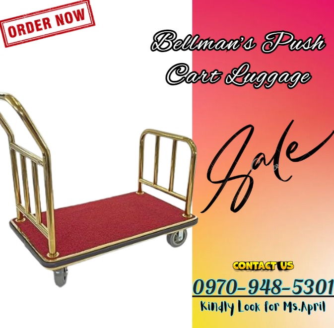 BELLMAN'S PUSH CART LUGGAGE BRAND NEW, Looking For on Carousell