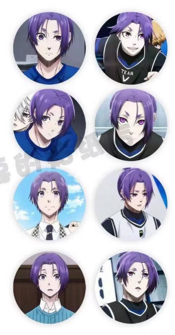 blue lock reo stickers, Hobbies & Toys, Memorabilia & Collectibles, J ...