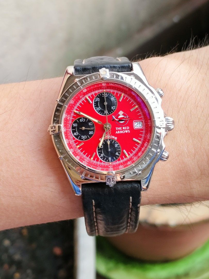 Breitling Red Arrow Limited Edition Men 40mm Highly Collectible Like ...