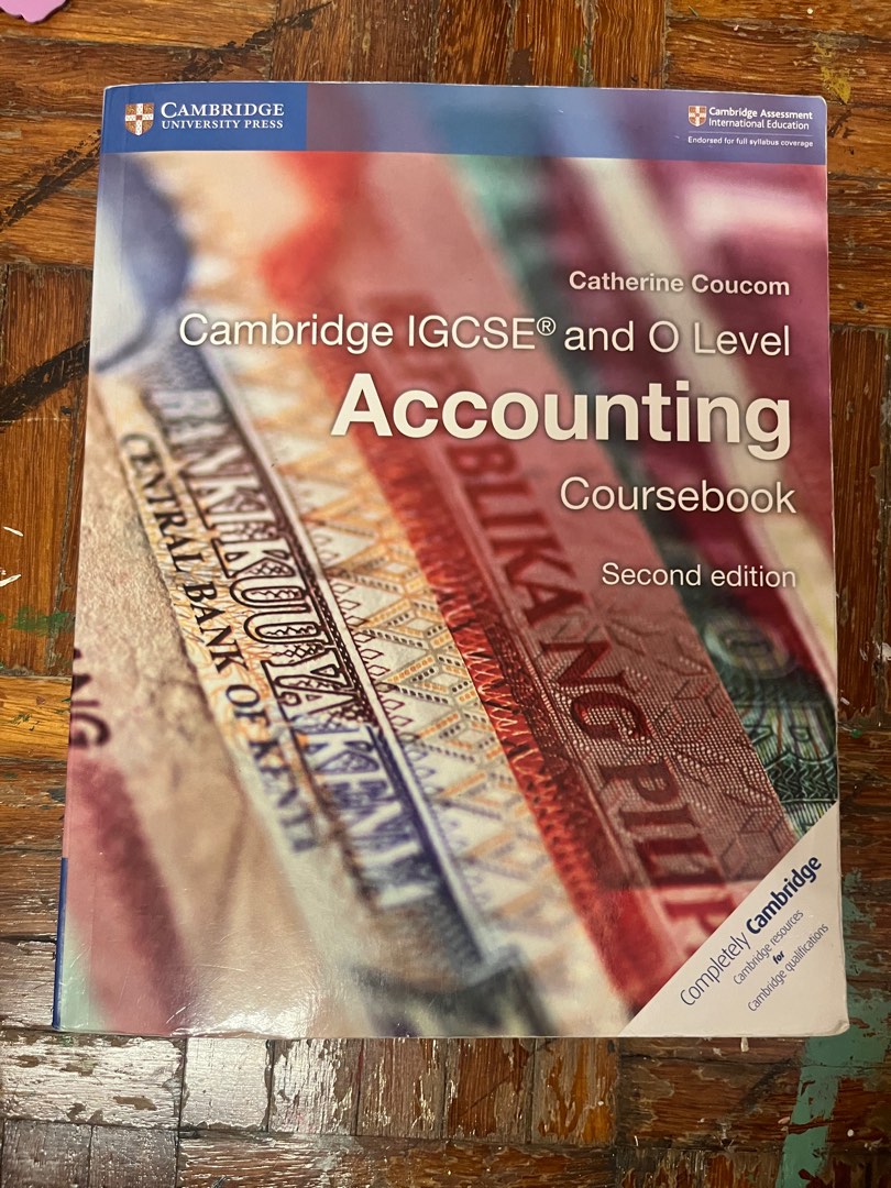 Cambridge Igcse And O Level Accounting Coursebook Hobbies And Toys Books And Magazines Textbooks On