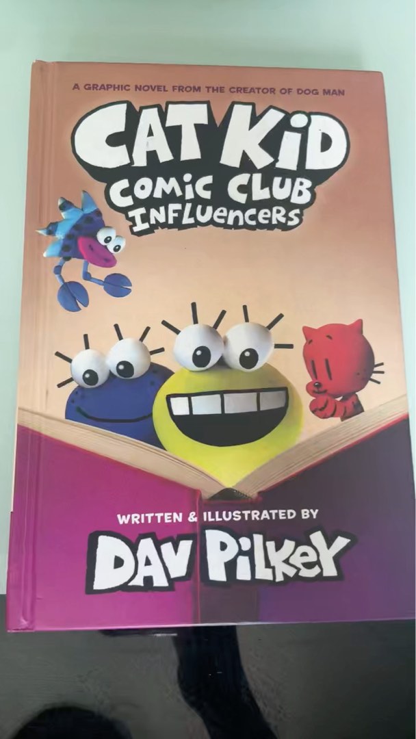 Cat Kid Comic Club Influencers by Dav Pilkey, Hobbies & Toys, Books ...