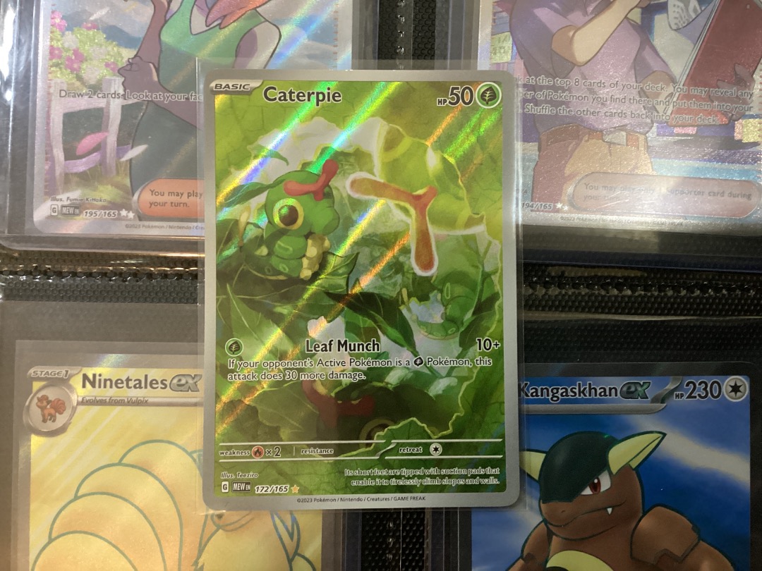 Caterpie IR 151, Hobbies & Toys, Toys & Games on Carousell