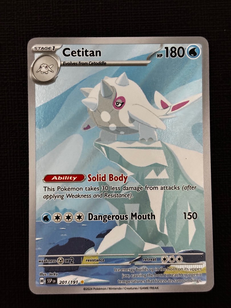 Cetitan #201 Surging Sparks, Hobbies & Toys, Toys & Games on Carousell