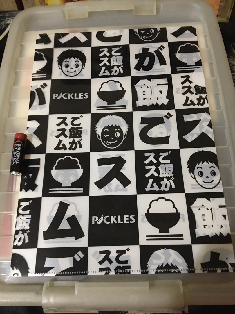 Checkered Black White Clear File Folder, Hobbies & Toys, Stationary ...